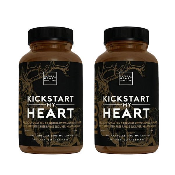 Kickstart My Heart - 2 Pack - Vitality Package (Liver/Heart Bison Organ ...