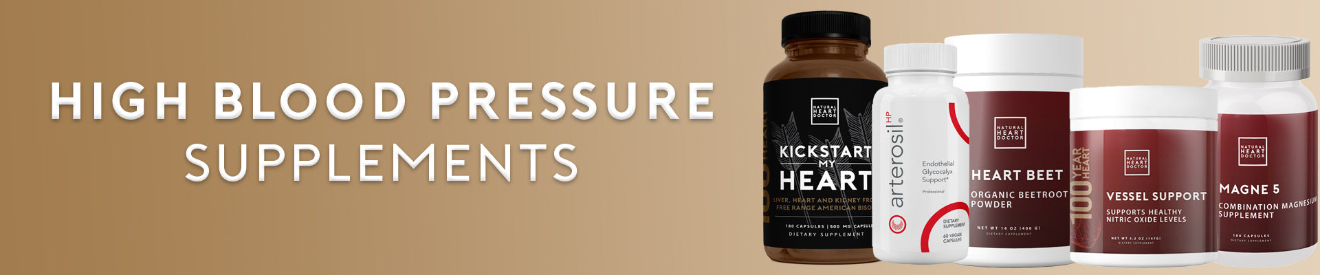High Blood Pressure Supplements – Natural Heart Doctor Shop