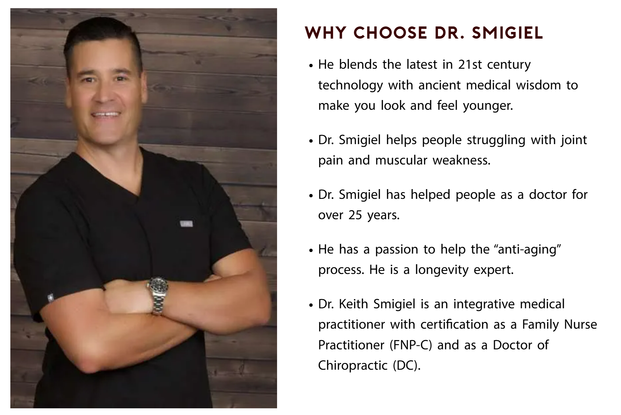 Dr. Keith Smigiel DC, FNP – Natural Heart Doctor Shop