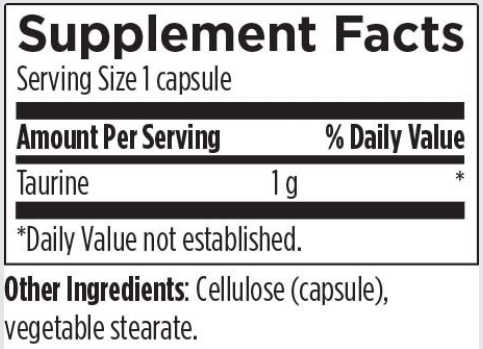 Taurine – Natural Heart Doctor Shop