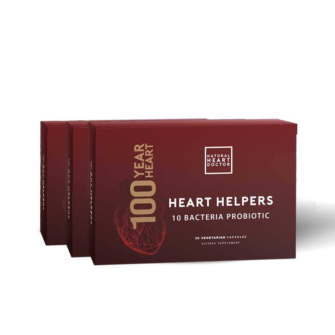 Heart Helpers Probiotic - 3-Pack – Natural Heart Doctor Shop